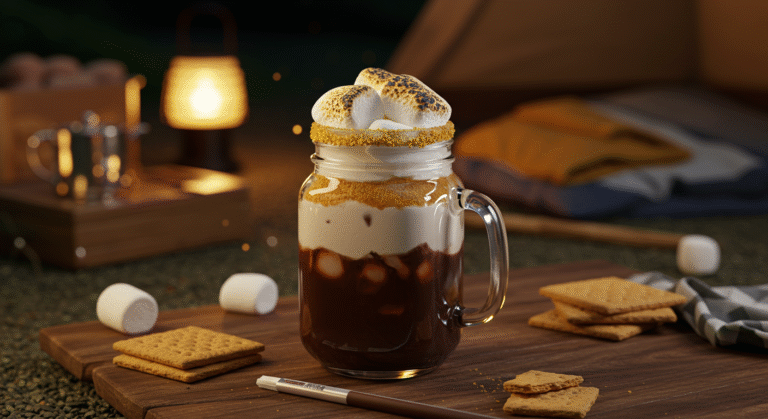 【海外定番】焚き火で楽しむスモア風カクテル｜Smoky Campfire Moscow Muleレシピ | フリーサイトキャンパーの集会場